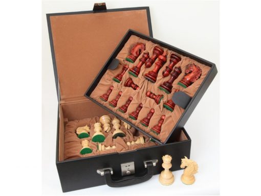 Luxury chess case for up to 4.5 Inch King - The Chess Store