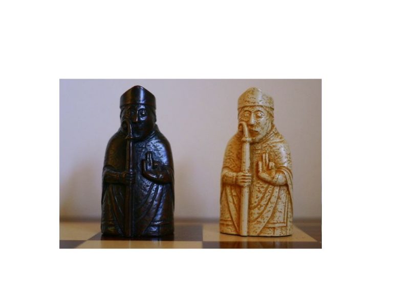 National Museums of Scotland Style Isle of Lewis Chess Pieces In ...